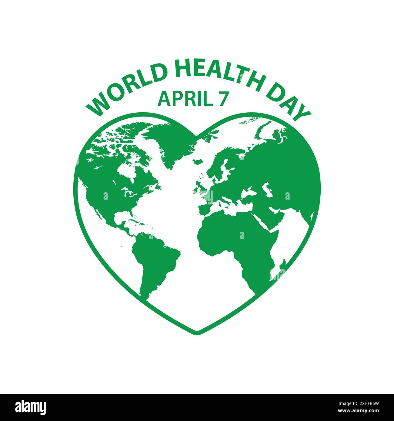 Heart shaped world map Cut Out Stock Images & Pictures - Alamy