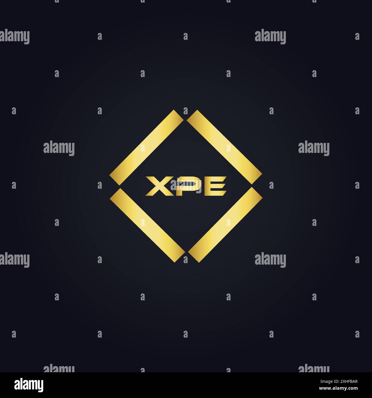 XPE logo. X P E design. White XPE letter. XPE, X P E letter logo design ...
