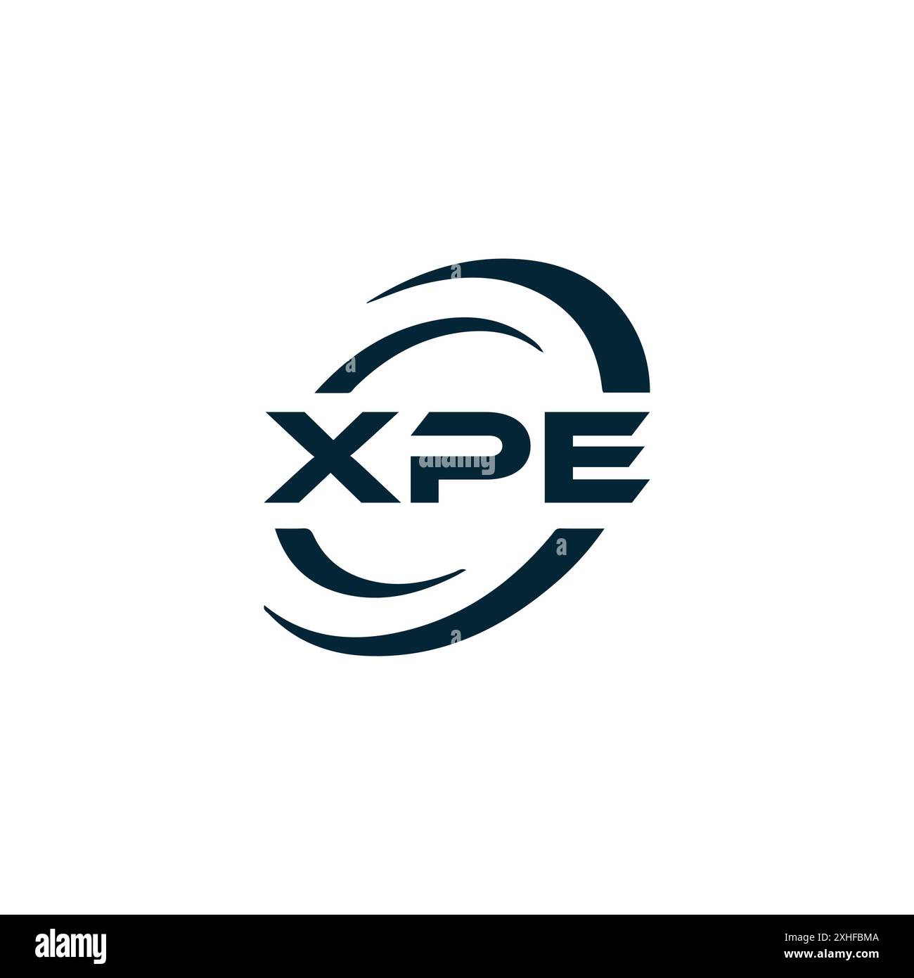 XPE logo. X P E design. White XPE letter. XPE, X P E letter logo design ...