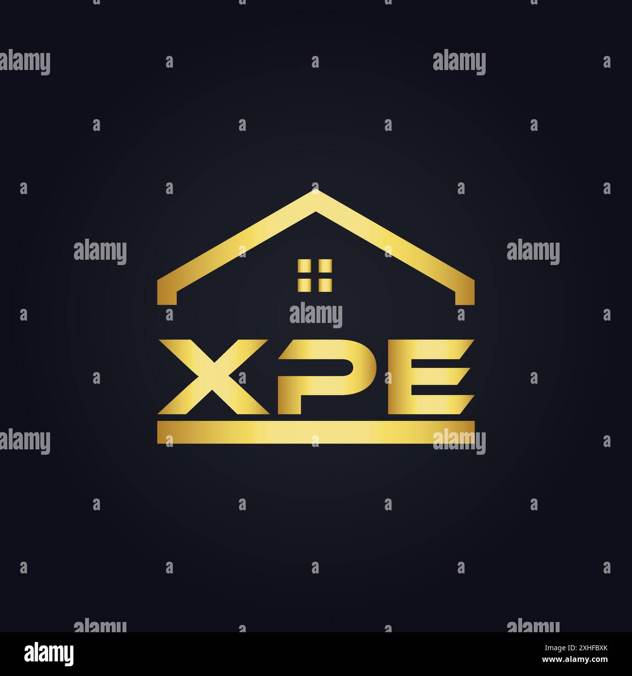 XPE logo. X P E design. White XPE letter. XPE, X P E letter logo design ...