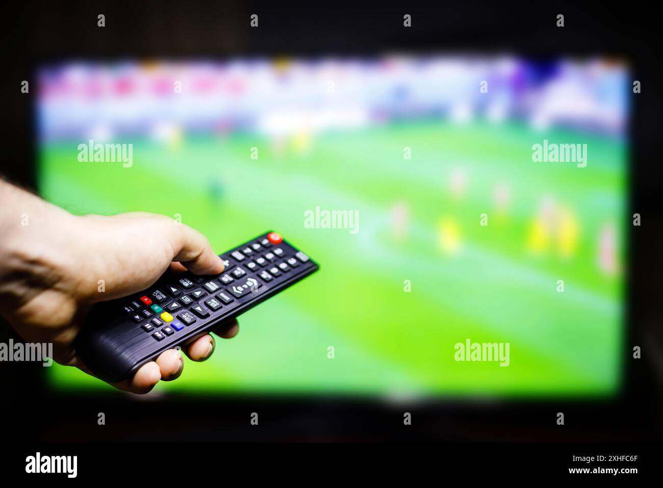 Remote football field hi-res stock photography and images - Alamy