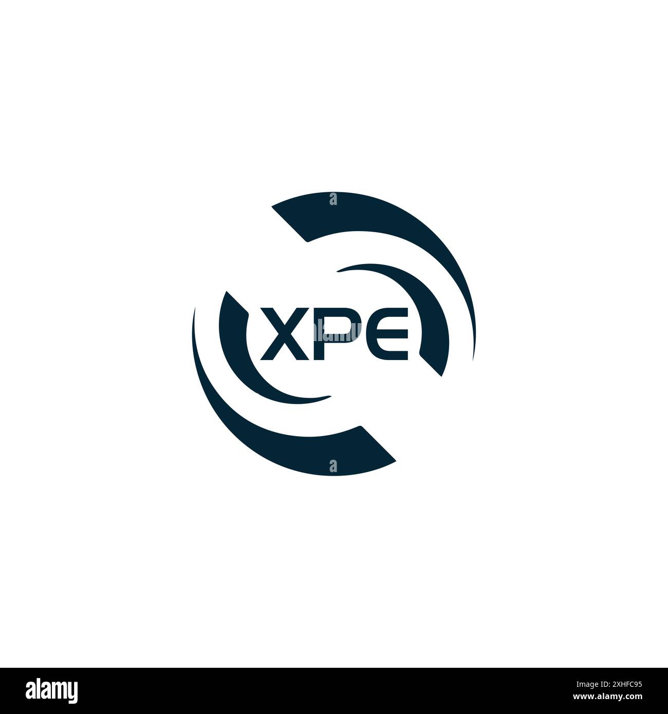 XPE logo. X P E design. White XPE letter. XPE, X P E letter logo design. X P E letter logo ...