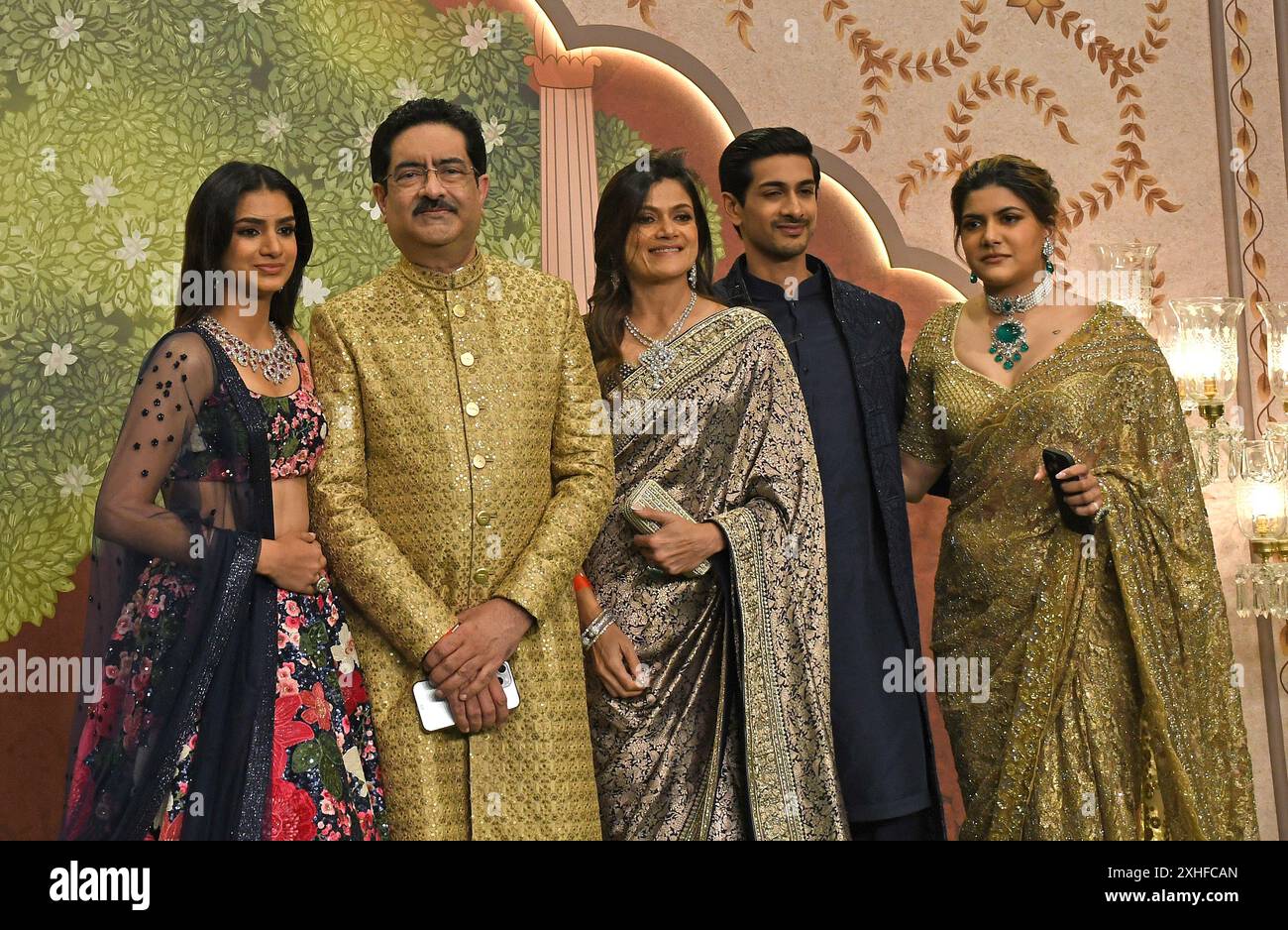 L-R Advaitesha Birla (daughter of Kumar Mangalam Birla), Chairperson of ...
