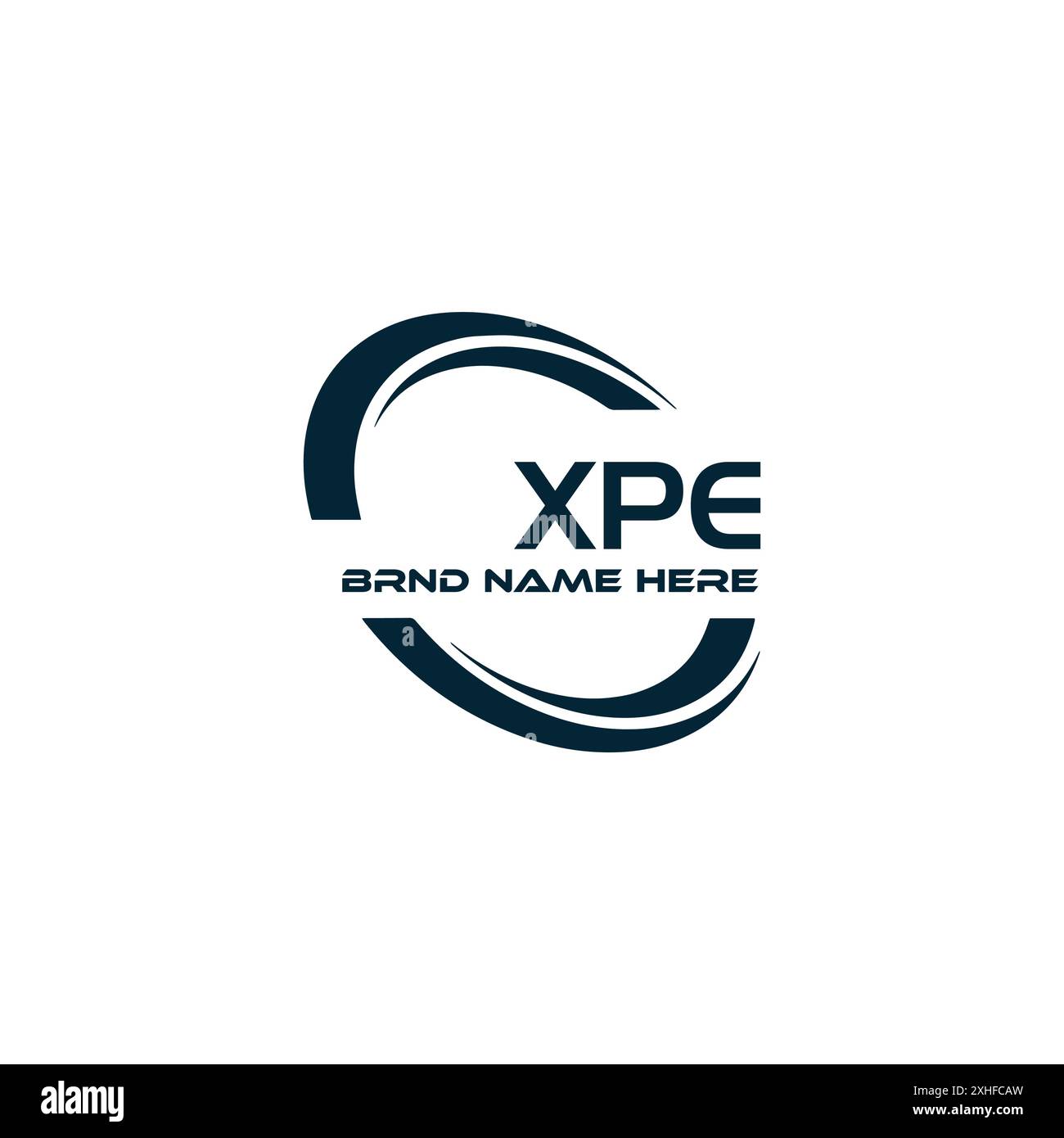 XPE logo. X P E design. White XPE letter. XPE, X P E letter logo design ...