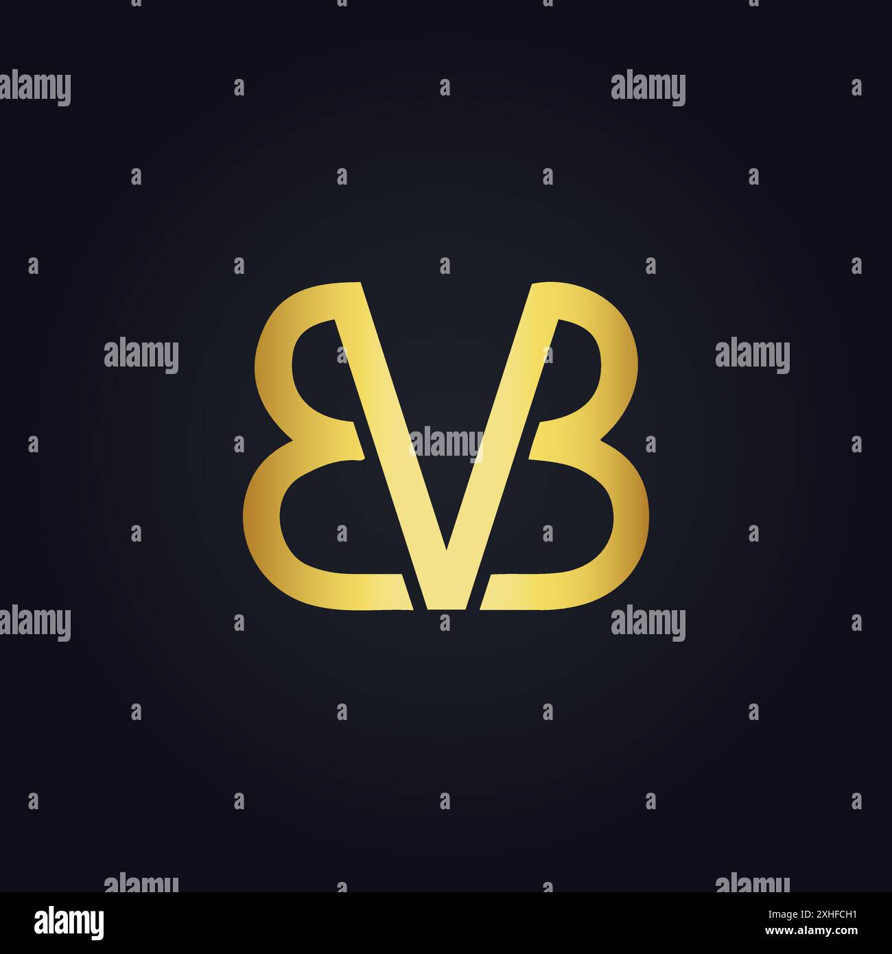 BVB logo. B V B design. White BVB letter. BVB, B V B letter logo design ...