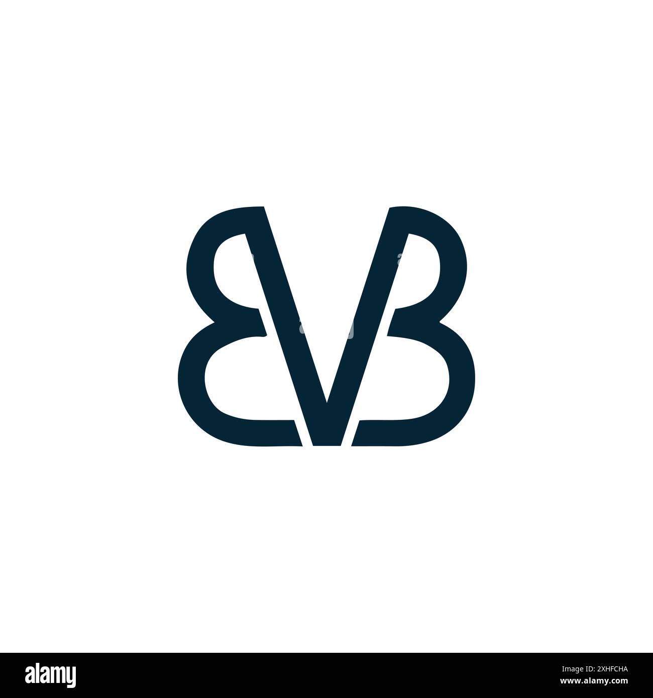 BVB logo. B V B design. White BVB letter. BVB, B V B letter logo design ...