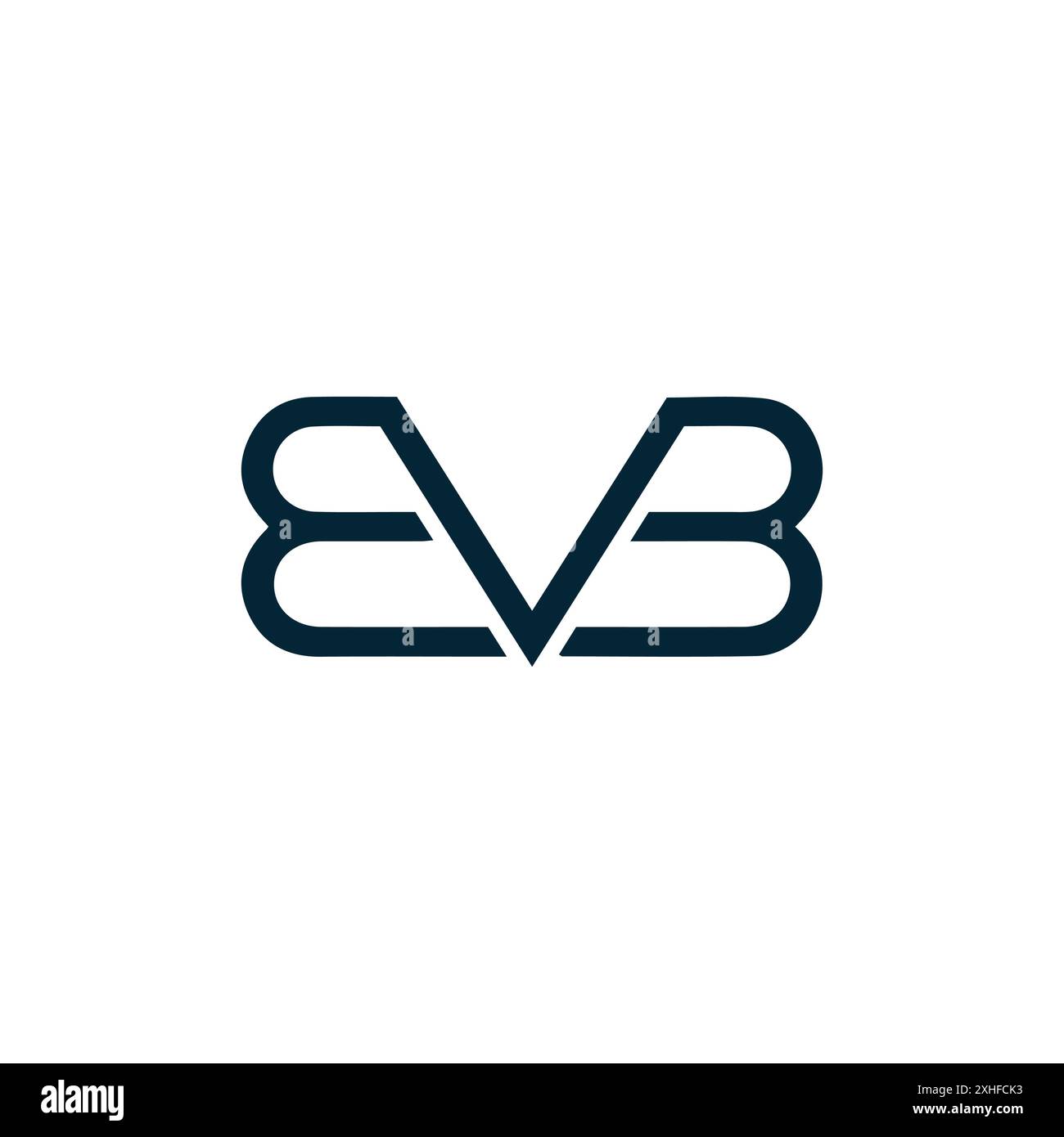 BVB logo. B V B design. White BVB letter. BVB, B V B letter logo design ...