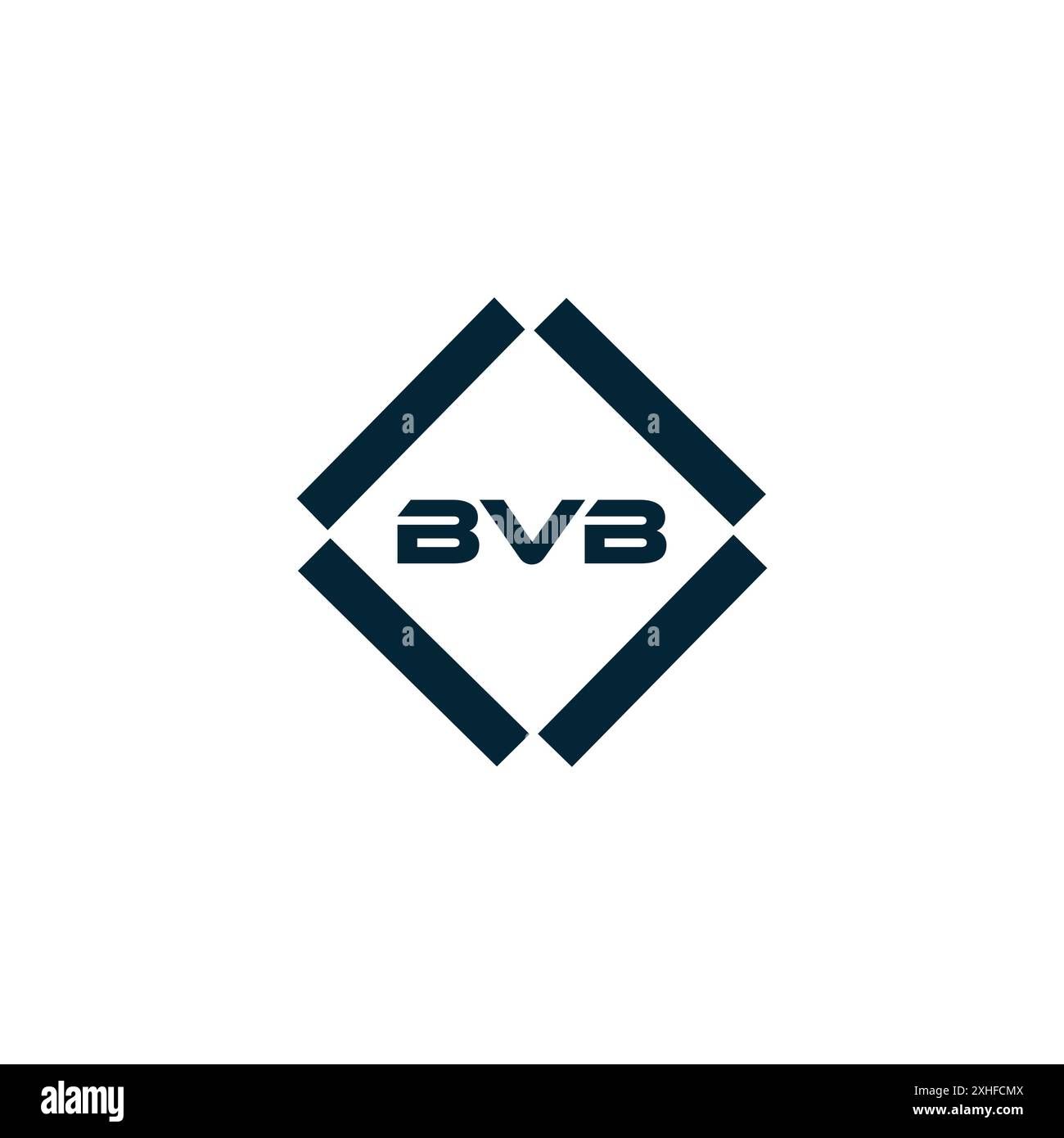 BVB logo. B V B design. White BVB letter. BVB, B V B letter logo design ...
