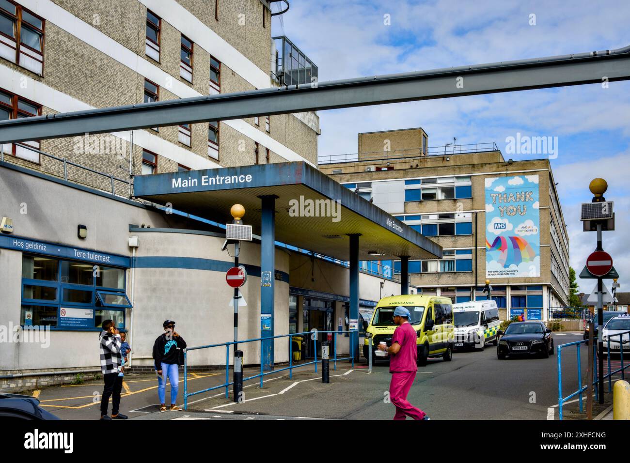 Watford General Hospital, Vicarage Road, Watford, Hertfordshire ...