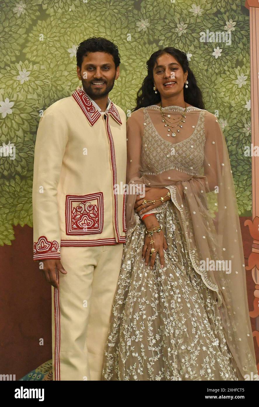 Mumbai, India. 13th July, 2024. British author and life coach Jay Shetty poses for a photo with ...