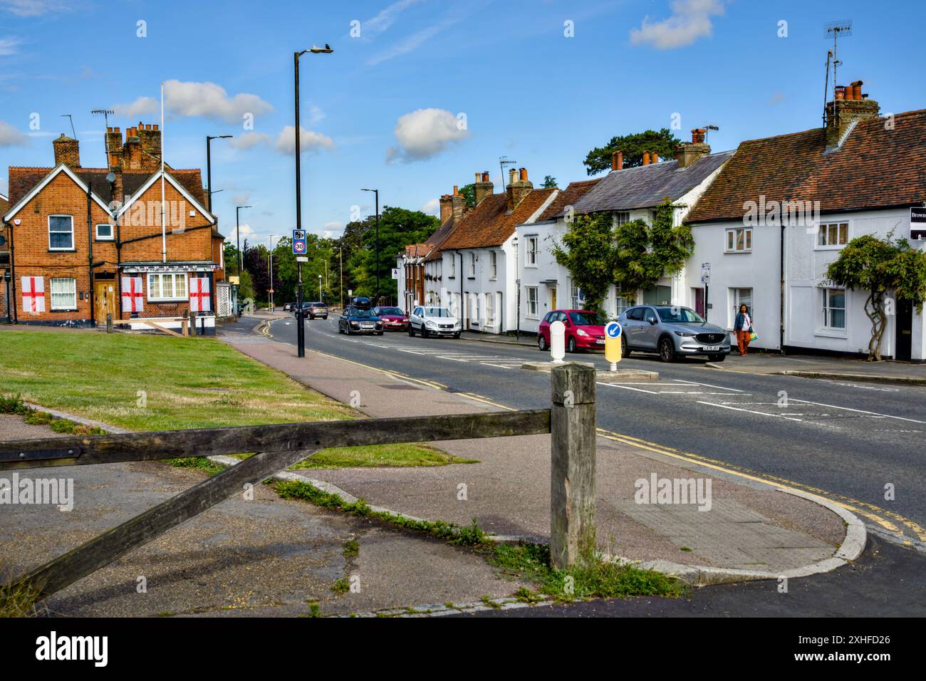 Bushey High Street, Hertfordshire, England, U.K Stock Photo - Alamy