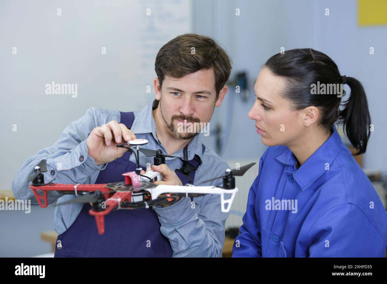 Female drone worker hi-res stock photography and images - Alamy