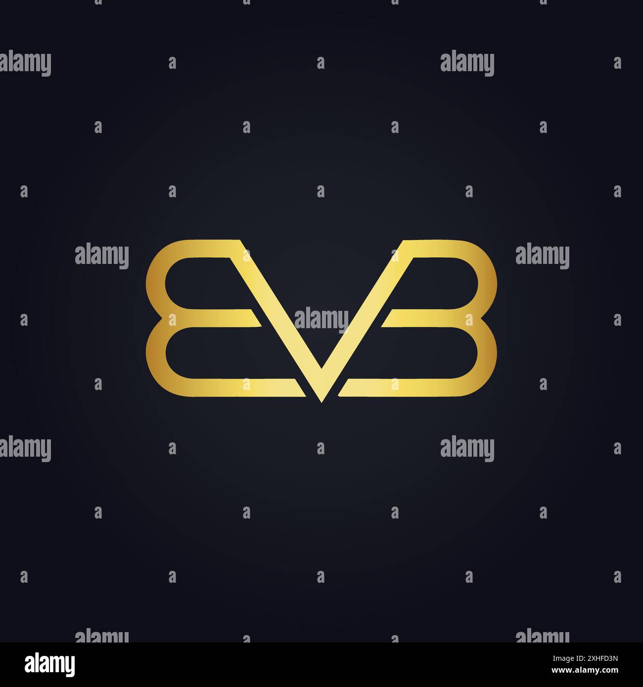 BVB logo. B V B design. White BVB letter. BVB, B V B letter logo design ...