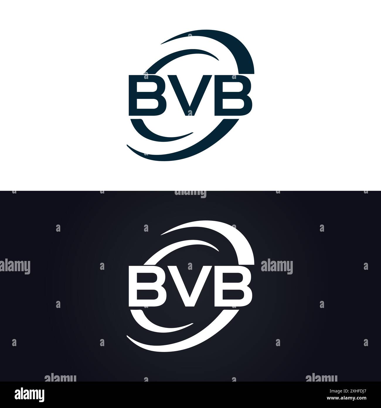 BVB logo. B V B design. White BVB letter. BVB, B V B letter logo design ...