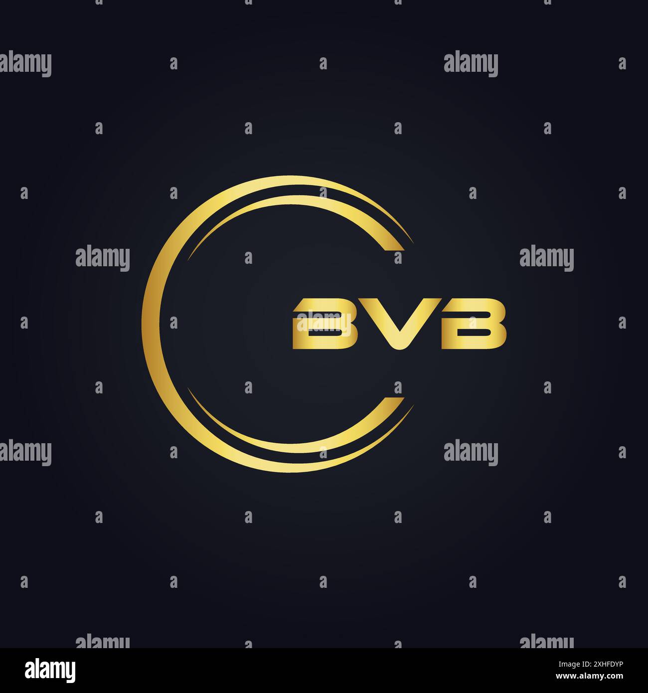 BVB logo. B V B design. White BVB letter. BVB, B V B letter logo design ...