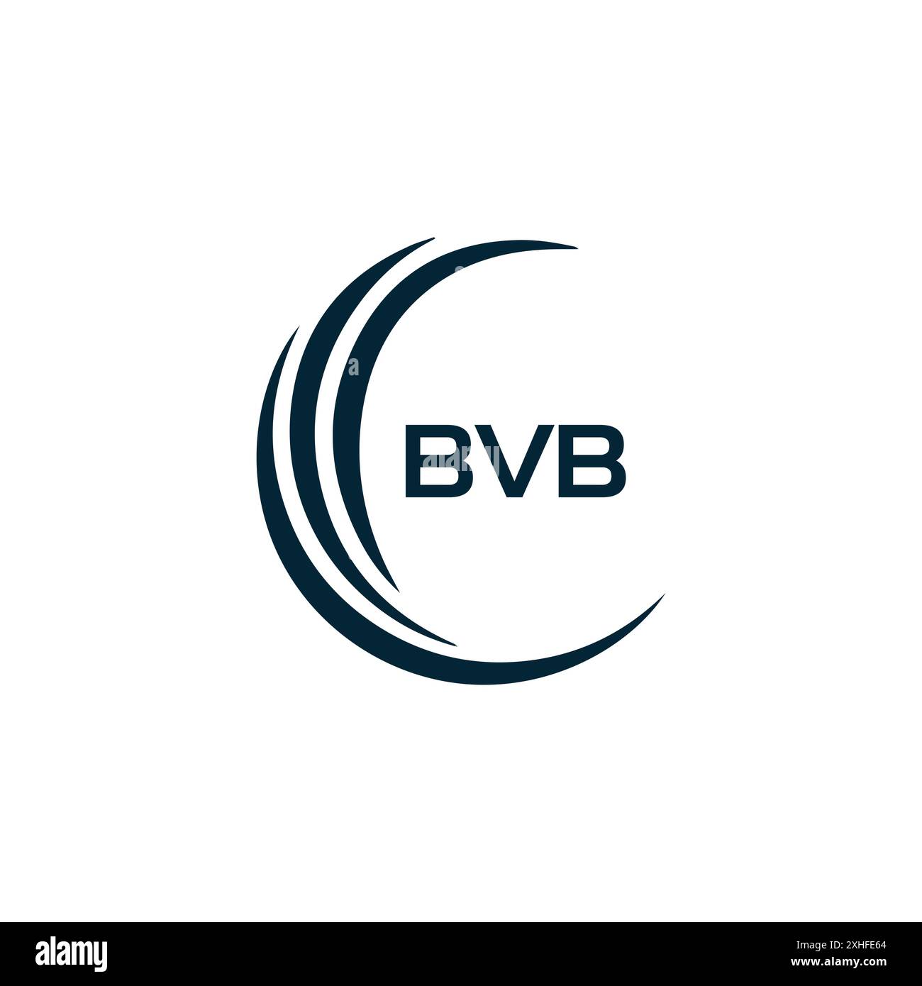 BVB logo. B V B design. White BVB letter. BVB, B V B letter logo design ...