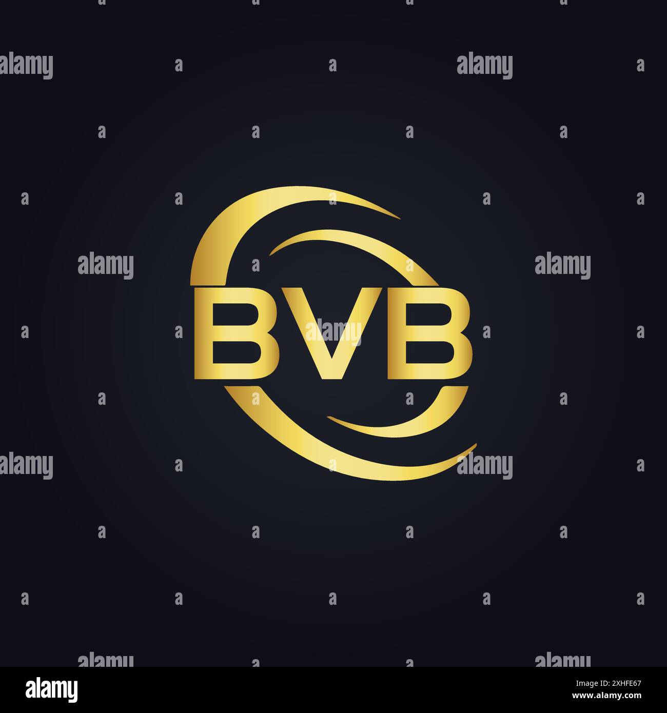 BVB logo. B V B design. White BVB letter. BVB, B V B letter logo design ...