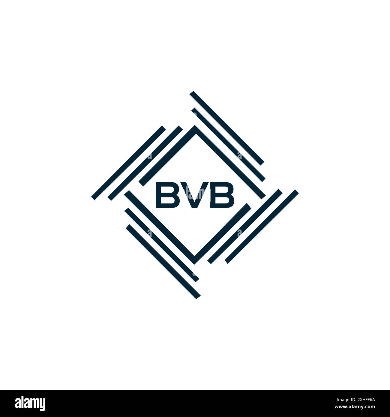 BVB logo. B V B design. White BVB letter. BVB, B V B letter logo design ...