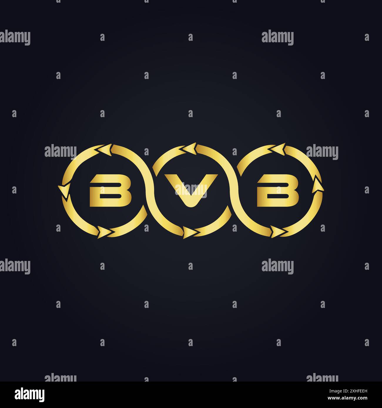 BVB logo. B V B design. White BVB letter. BVB, B V B letter logo design ...