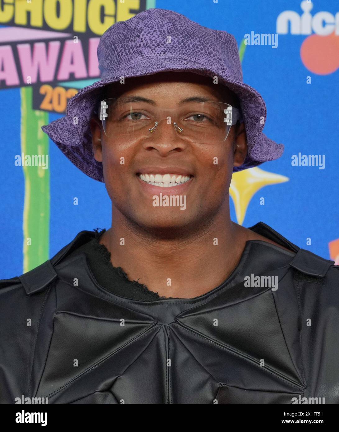 Pharaoh Brown at the Nickelodeon Kids’ Choice Awards 2024 held at the ...