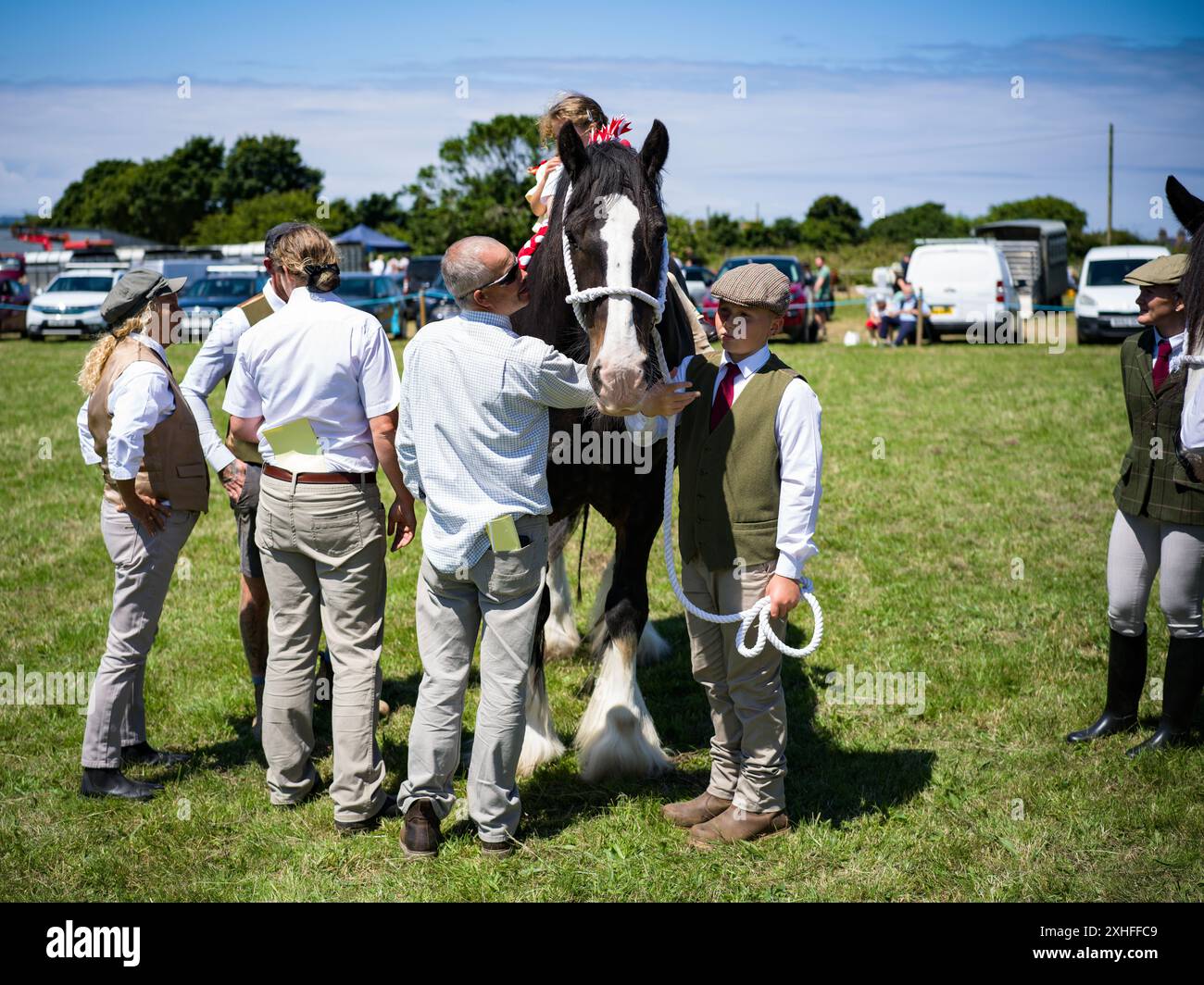 PRAZE FAIR SHOW TREFEWHA SHOW FIELD PRAZE-AN-BEEBLE CAMBORNE CORNWALL ...