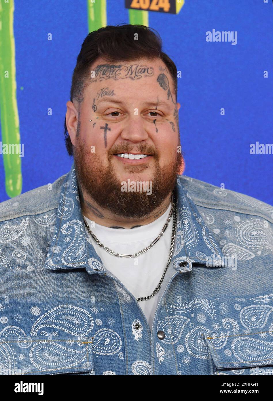 Santa Monica, California, USA. 13th July, 2024. Jelly Roll attends ...