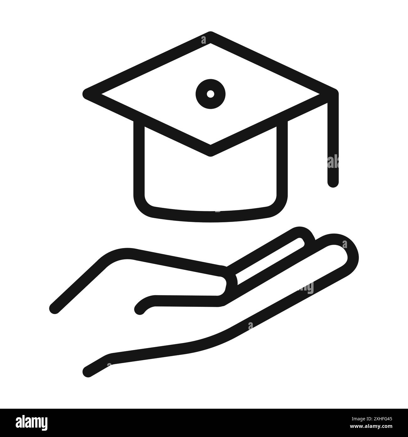 Accessible or free education icon Vector symbol or sign set collection ...