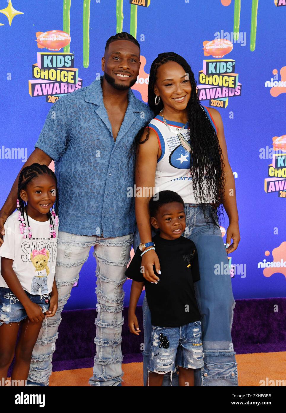 Santa Monica, California, USA. 13th July, 2024. Kel Mitchell, Asia Lee ...