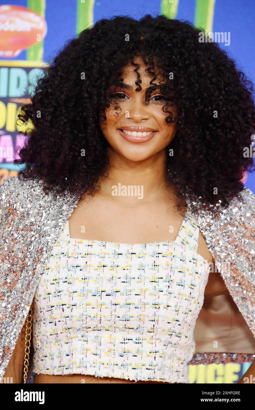 Santa Monica, California, USA. 13th July, 2024. Jaidyn Triplett attends ...
