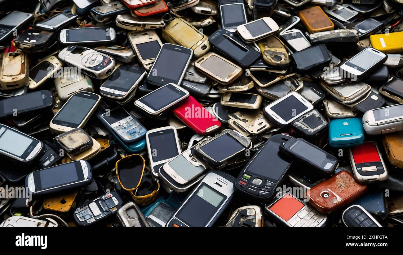 Broken samsung phones hi-res stock photography and images - Alamy