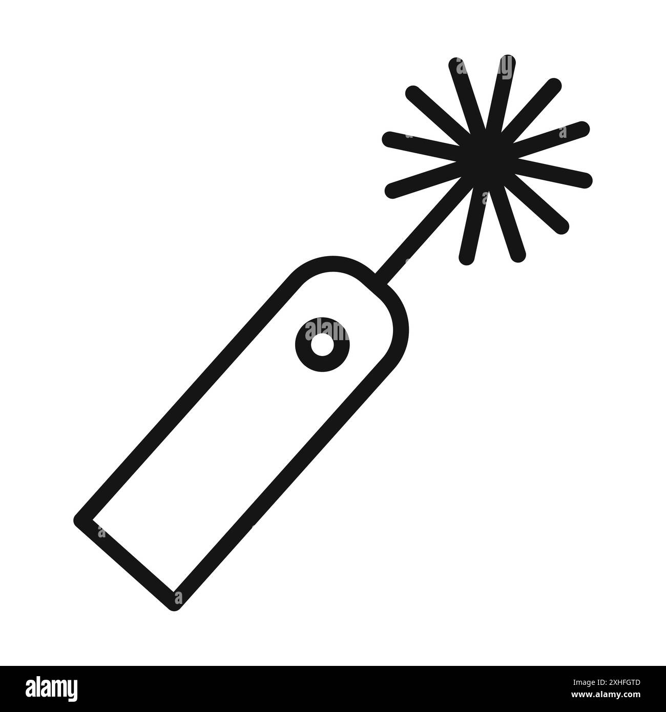 laser icon Vector symbol or sign set collection in black and white ...