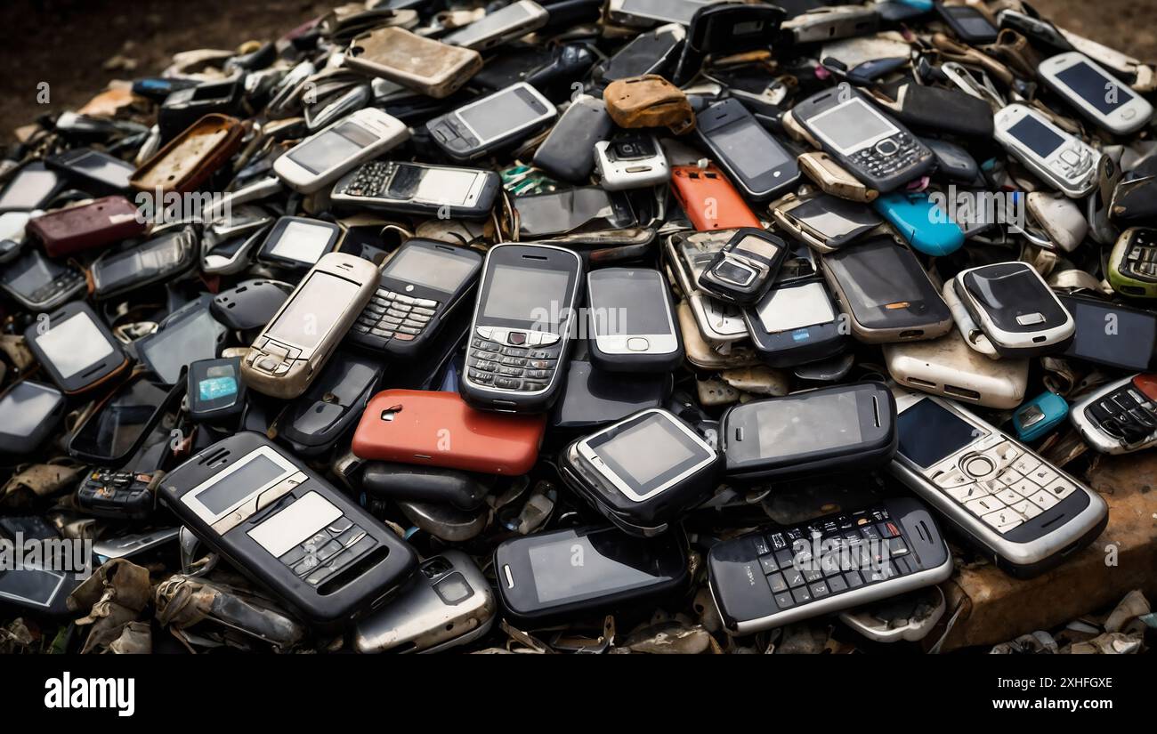 Broken samsung phones hi-res stock photography and images - Alamy