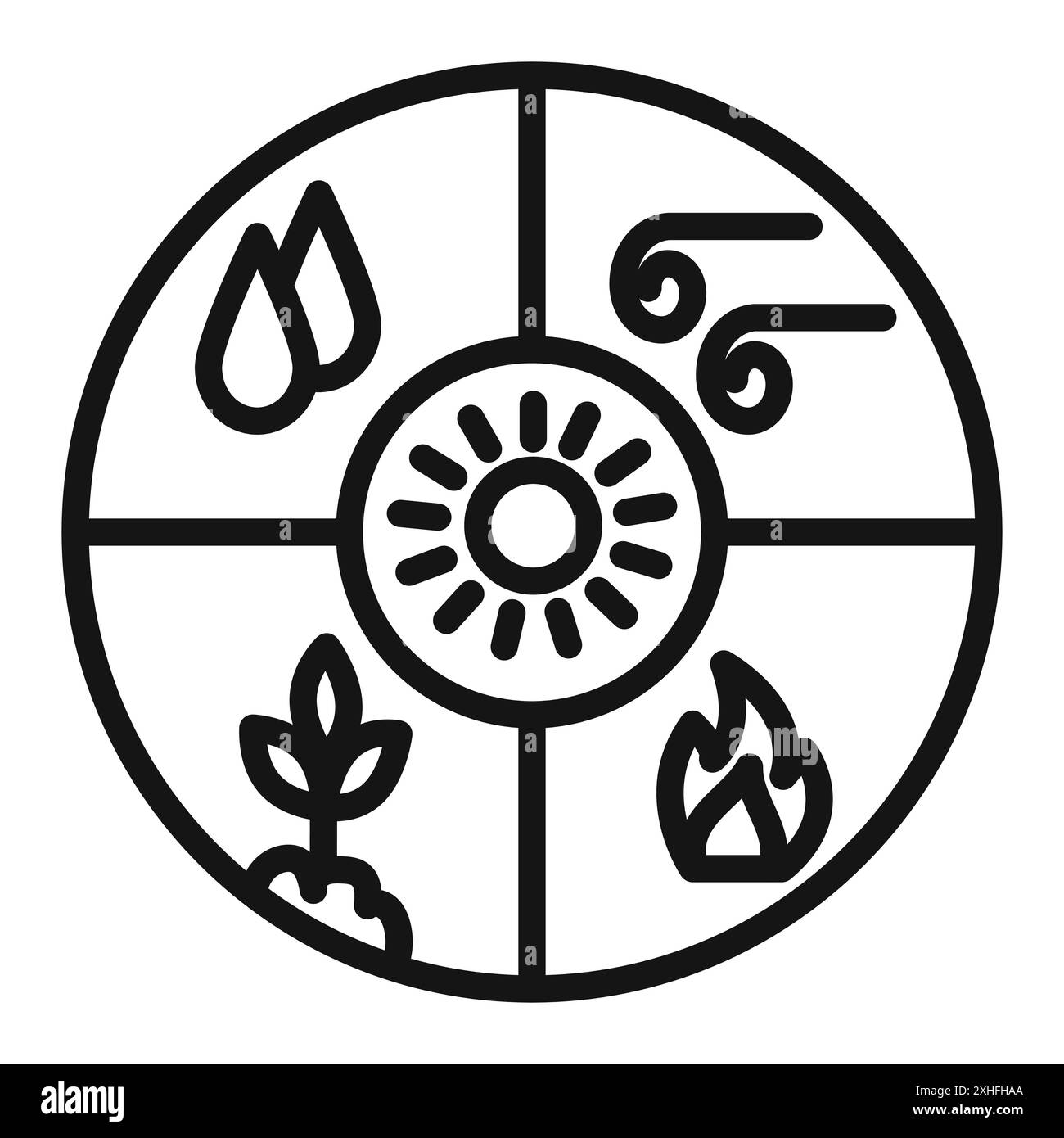 Natural resources icon Vector symbol or sign set collection in black ...