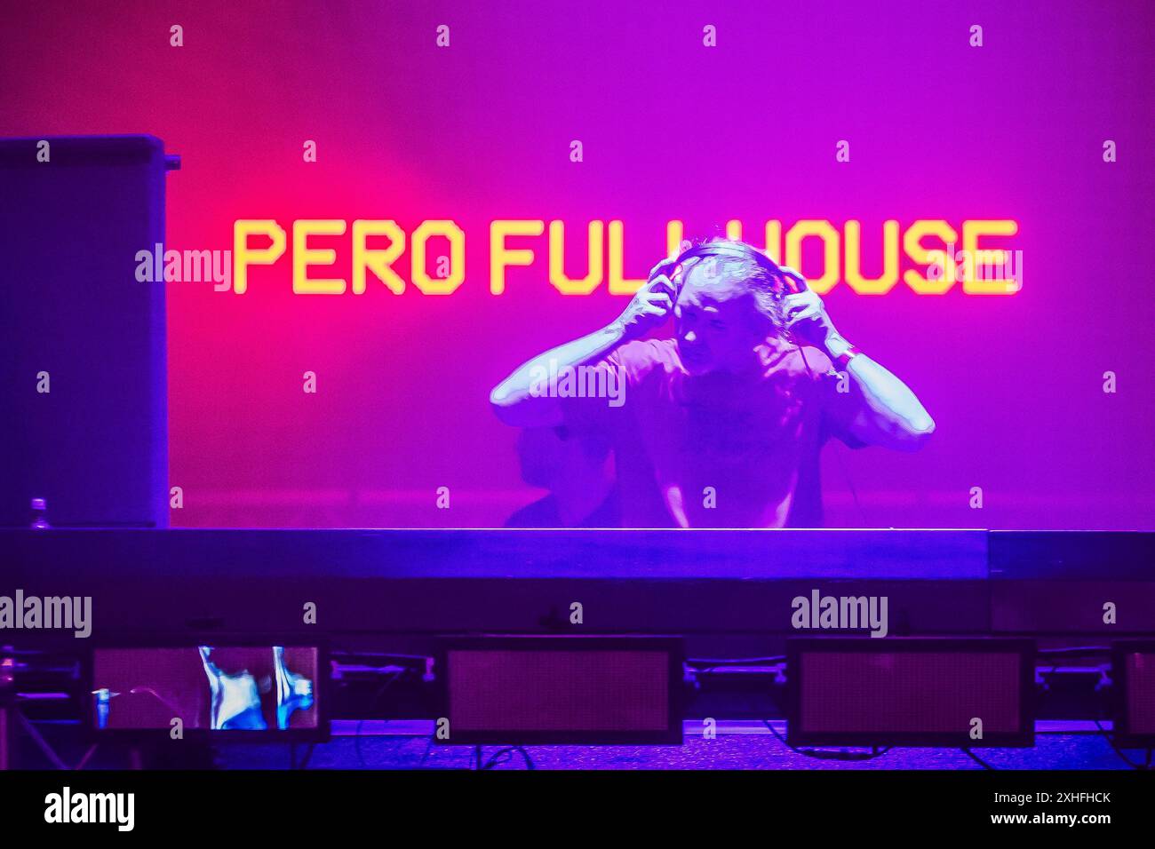 DJ Pero FullHouse performs during second day of Ultra Europe Music ...