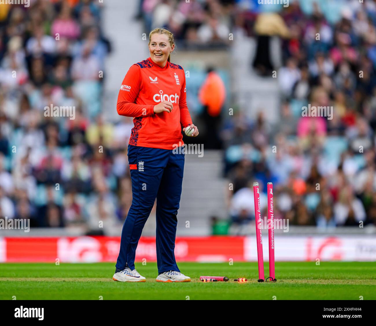 LONDON, UNITED KINGDOM. 13 July, 24. Sophie Ecclestone of England ...