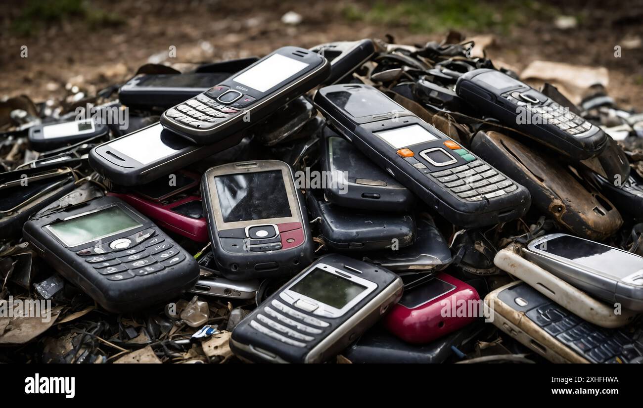Broken samsung phones hi-res stock photography and images - Alamy