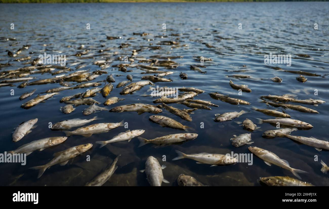 Dead fish algae bloom hi-res stock photography and images - Alamy