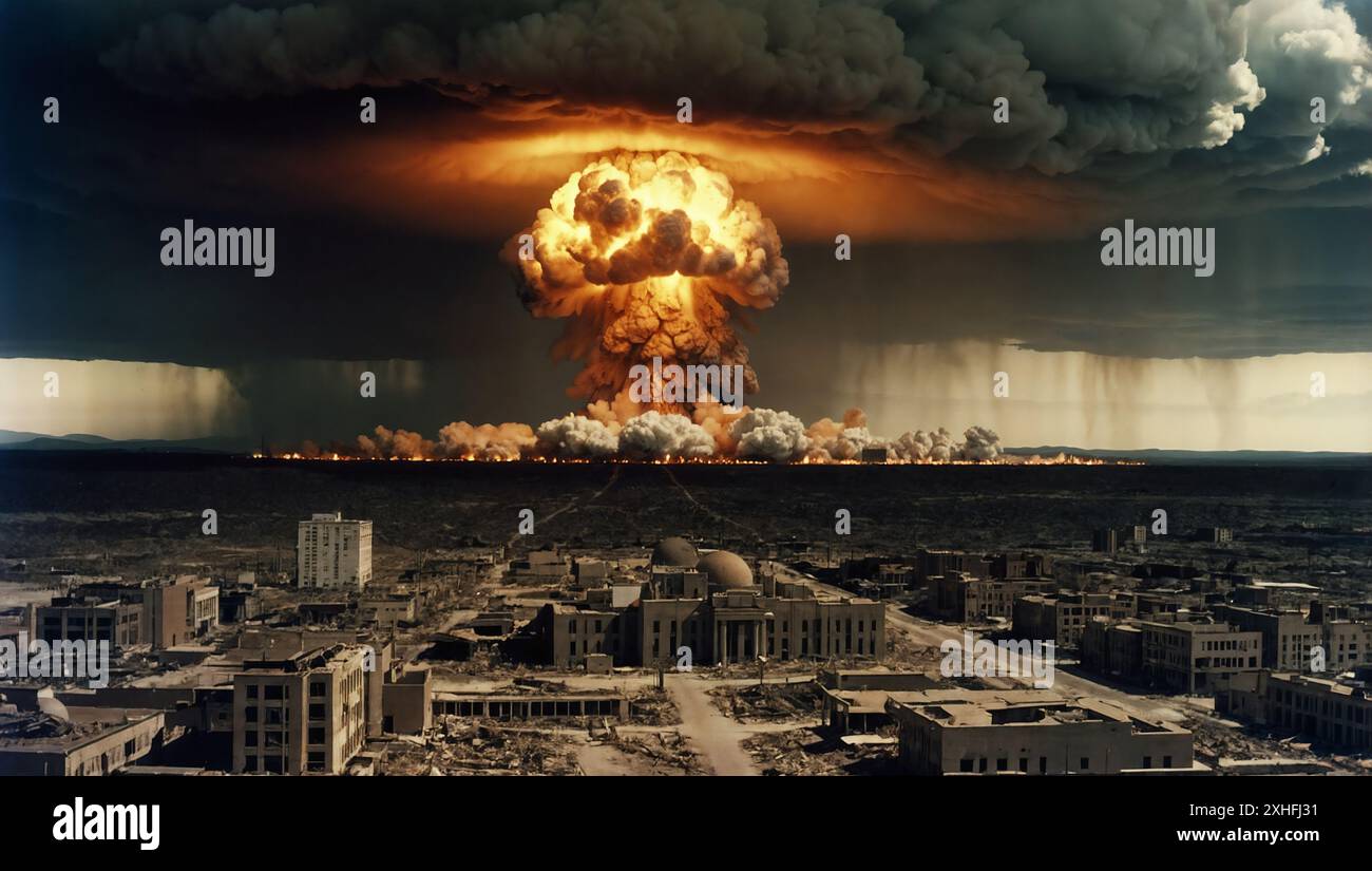 Nuke tests hi-res stock photography and images - Alamy