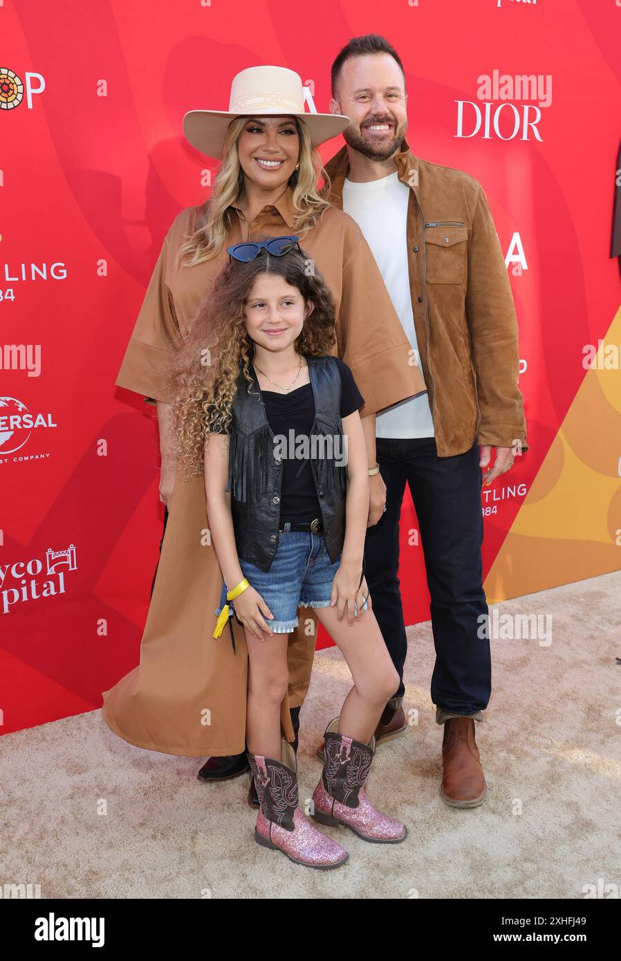 Universal City, Ca. 13th July, 2024. Ashley Jay Sandberg, Justin ...