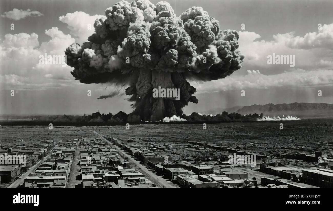 Nuke tests hi-res stock photography and images - Alamy