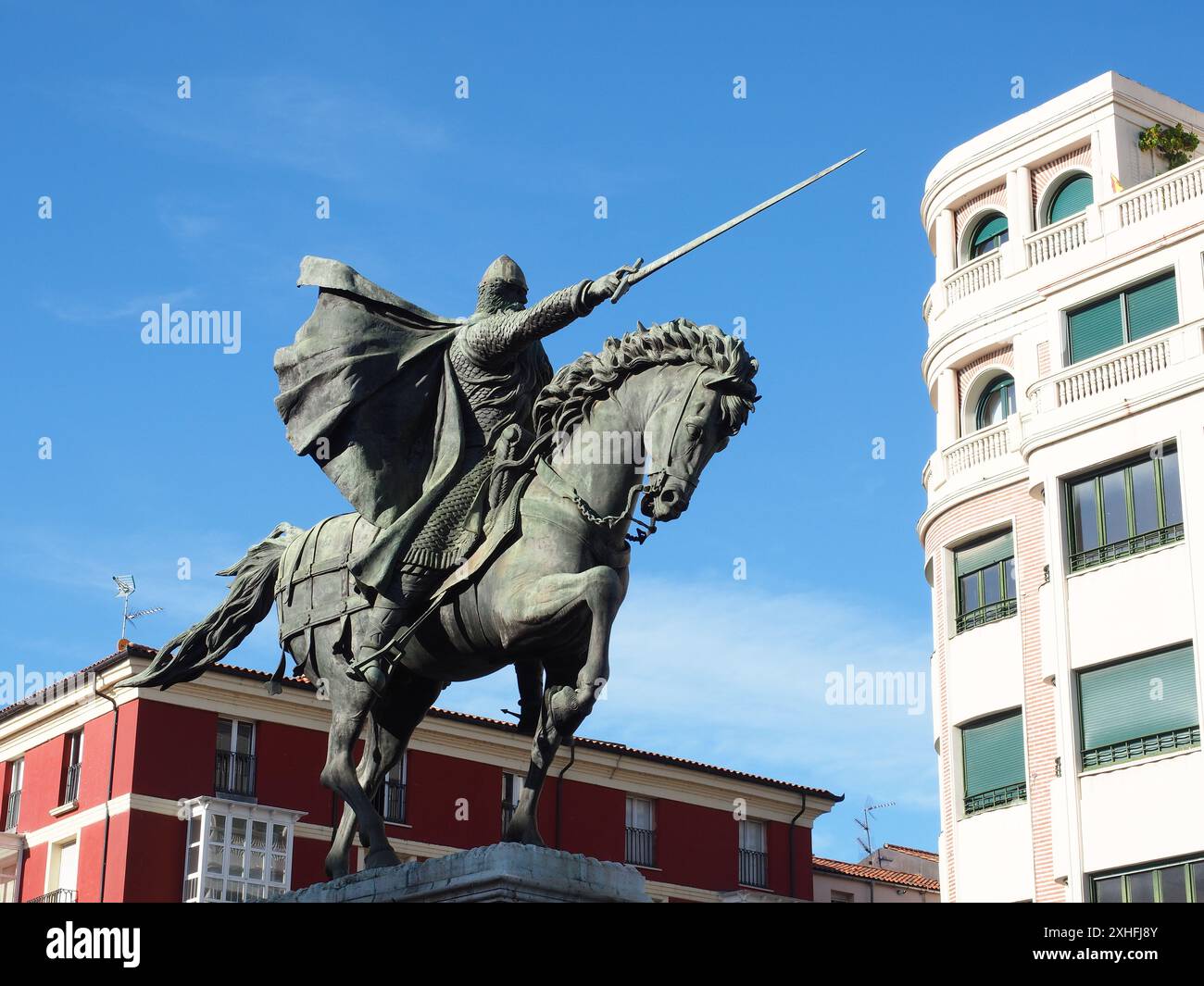 The cid on horseback spain hi-res stock photography and images - Alamy