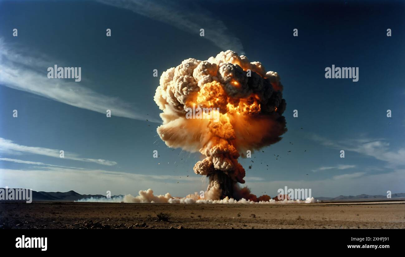 Nuke tests hi-res stock photography and images - Alamy