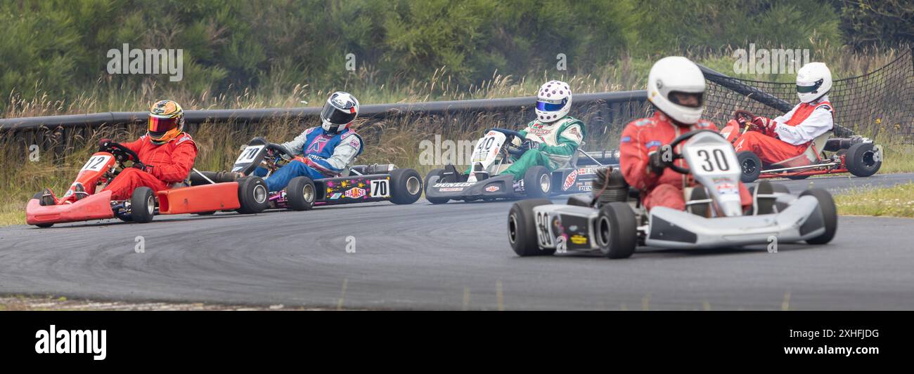 Drivers on go kart hi-res stock photography and images - Alamy