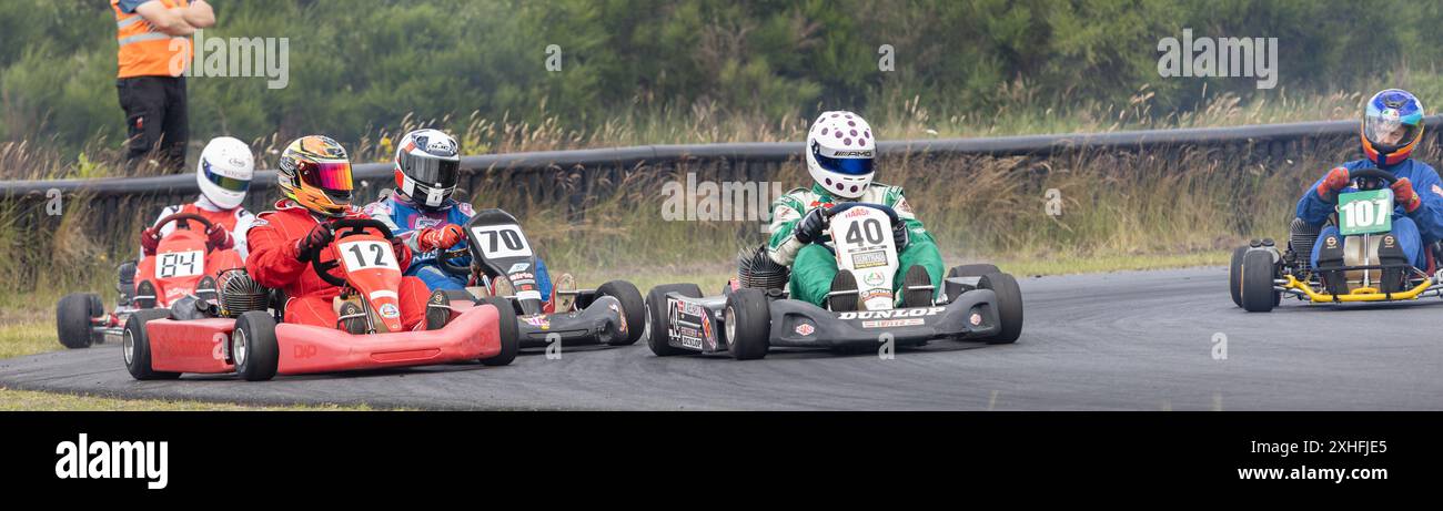 Drivers on go kart hi-res stock photography and images - Alamy