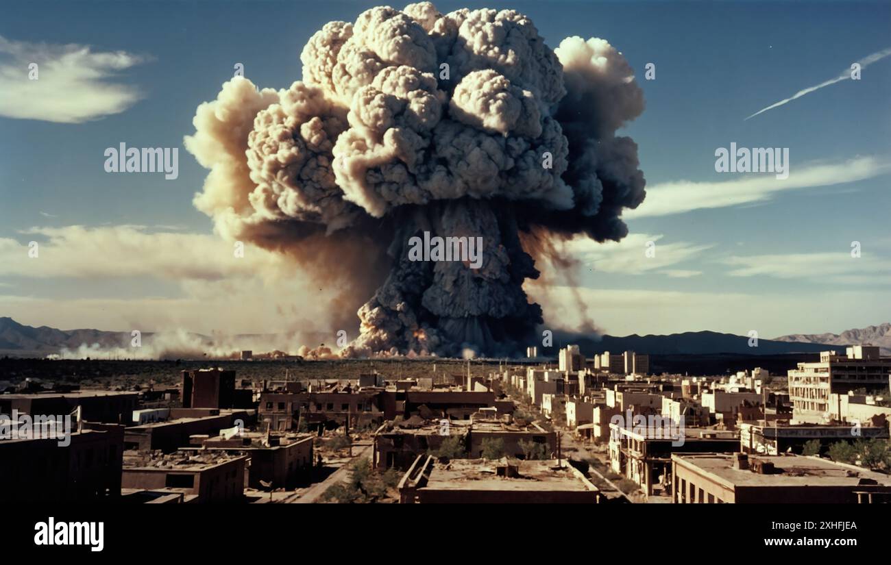 Nuke tests hi-res stock photography and images - Alamy