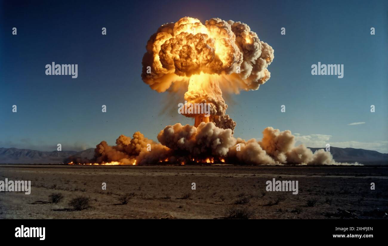 Nuke tests hi-res stock photography and images - Alamy