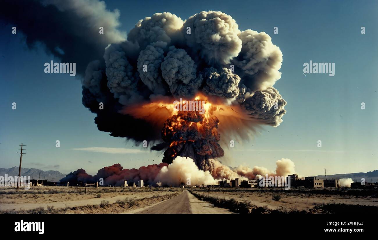 Nuke tests hi-res stock photography and images - Alamy