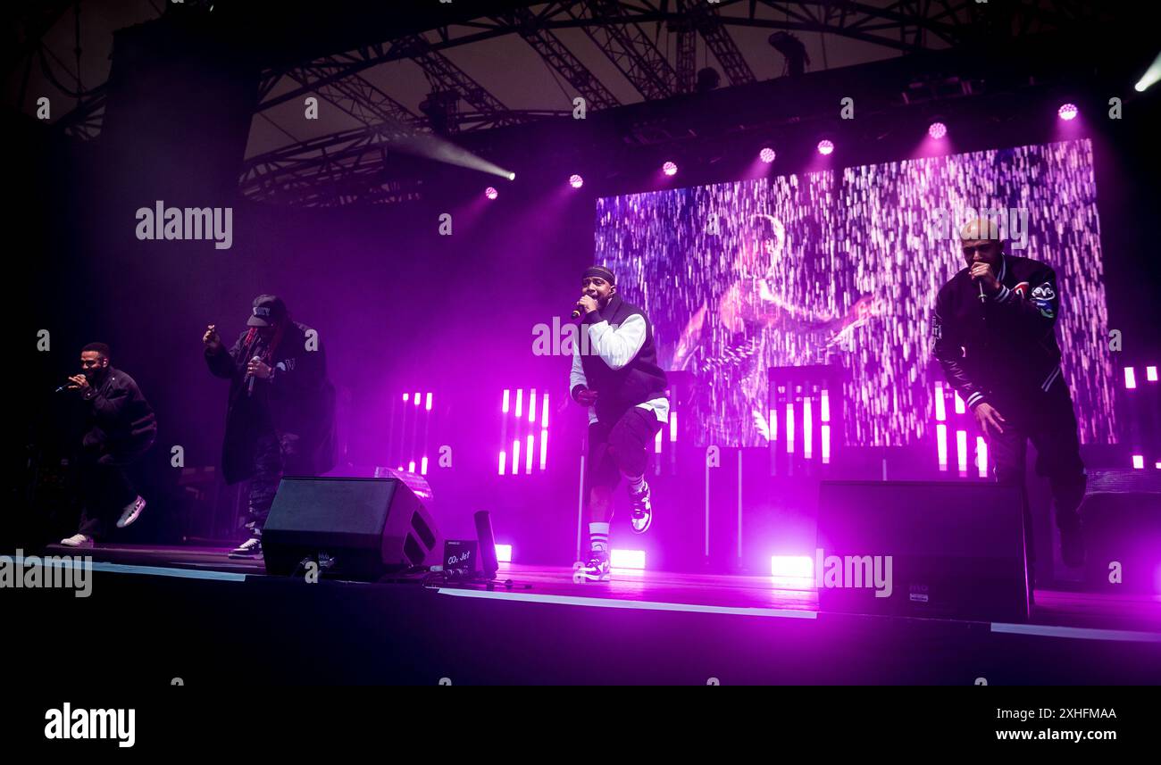 Boy band JLS headlining on the final Eden Sessions of 2024 which is ...