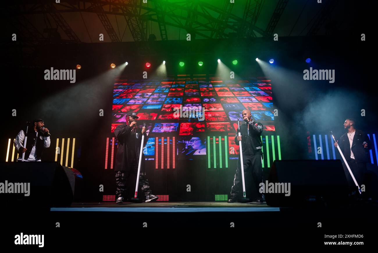 Boy band JLS headlining on the final Eden Sessions of 2024 which is ...