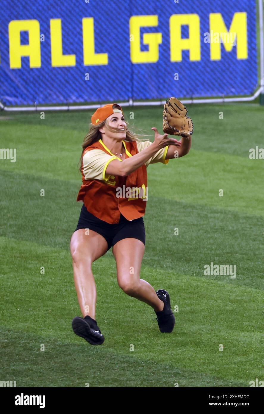 Arlington, TX, USA. 13th July, 2024. Jenna Bandy at the 2024 MLB All ...